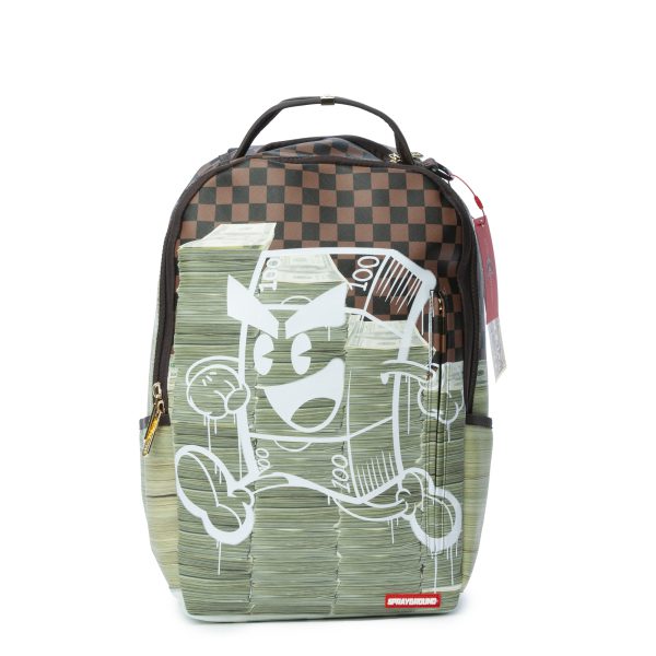 SPRAYGROUND MONEY BOYS STACKS תיק גב — מדילנד